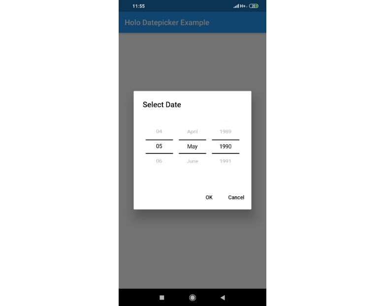A Flutter Package Of Datepicker Like Holo Theme In Android A Flutter Package Of Datepicker Like Holo Theme In Android
