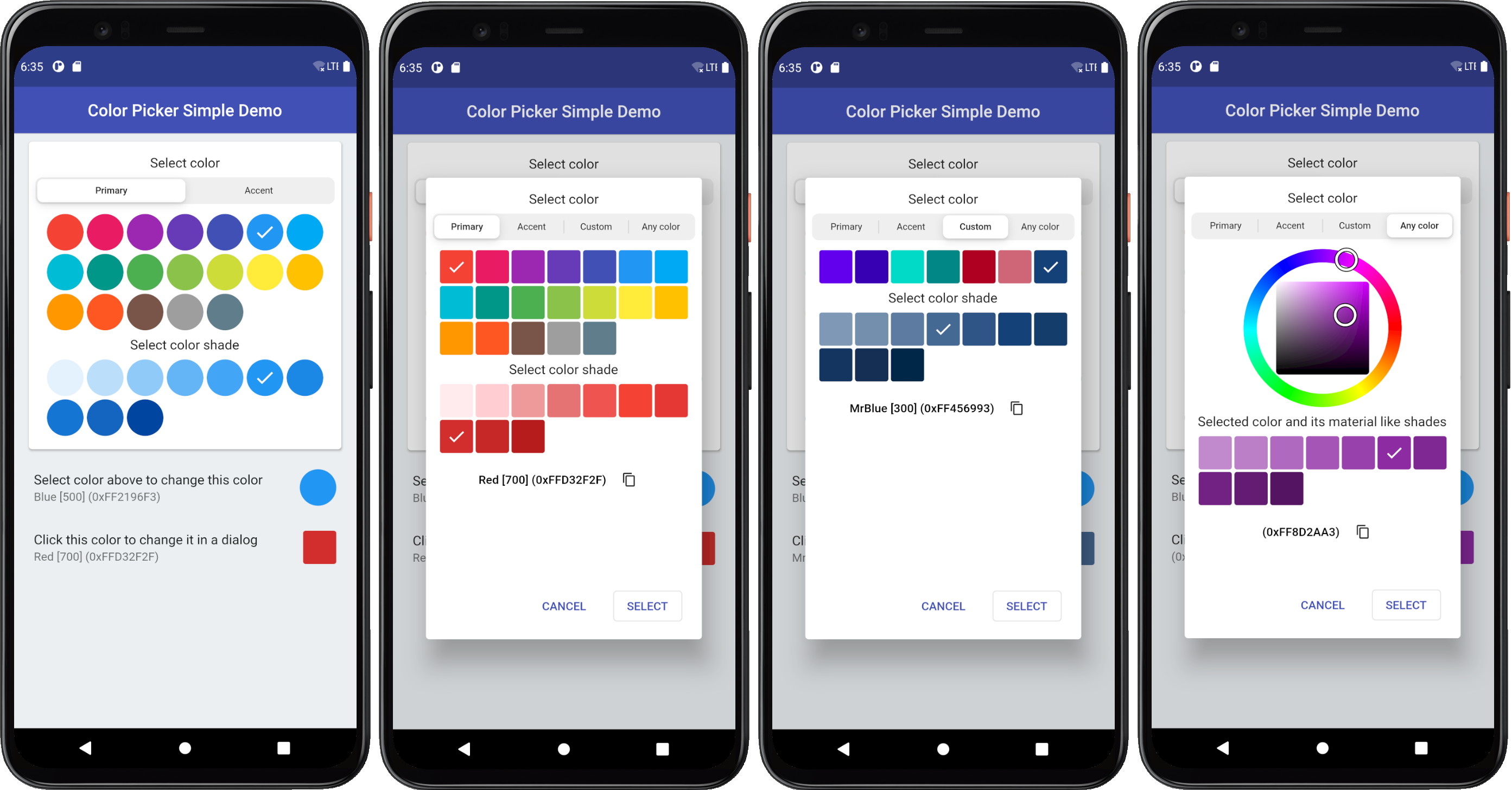 A Highly Customizable Flutter Color Picker