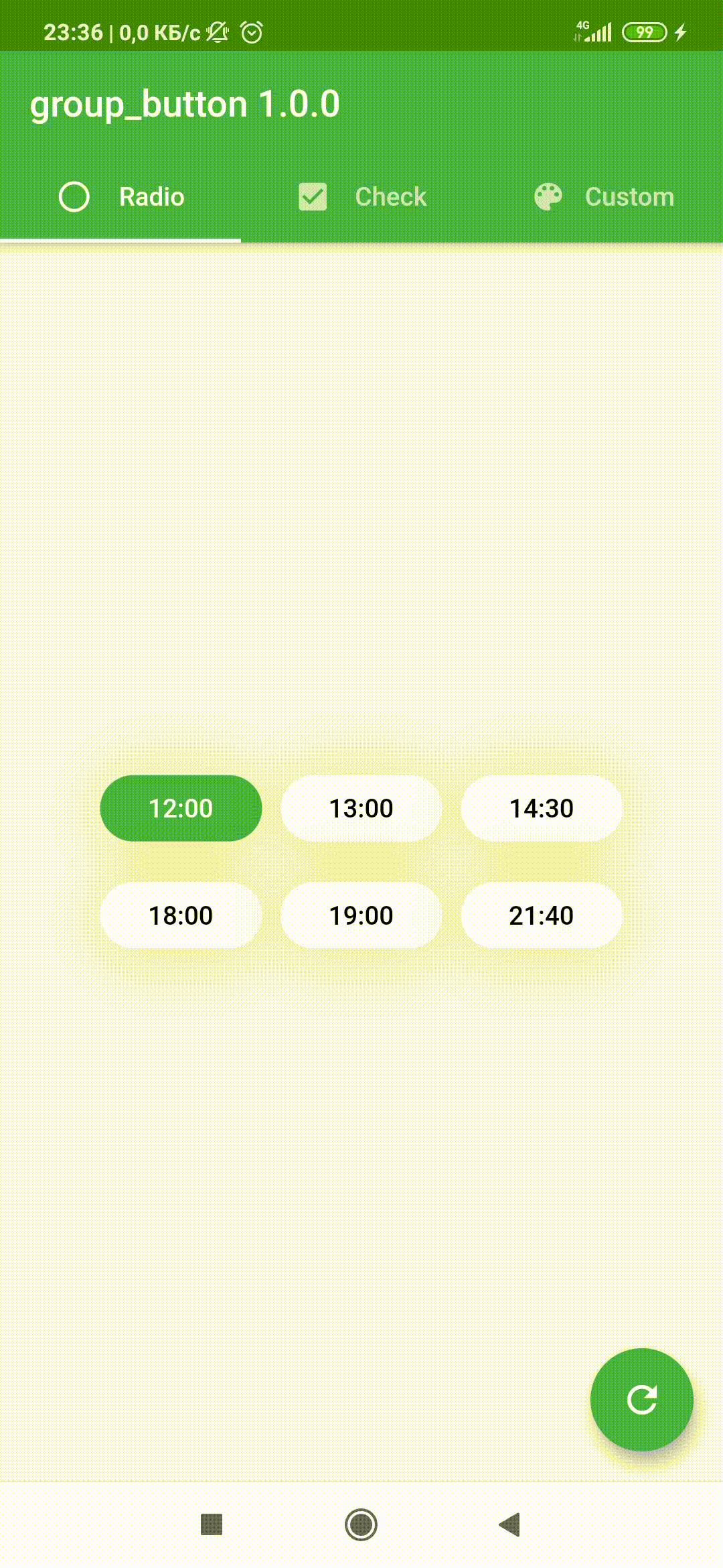 Flutter Custom Widget To Make A Group Buttons Free Flutter Source Code