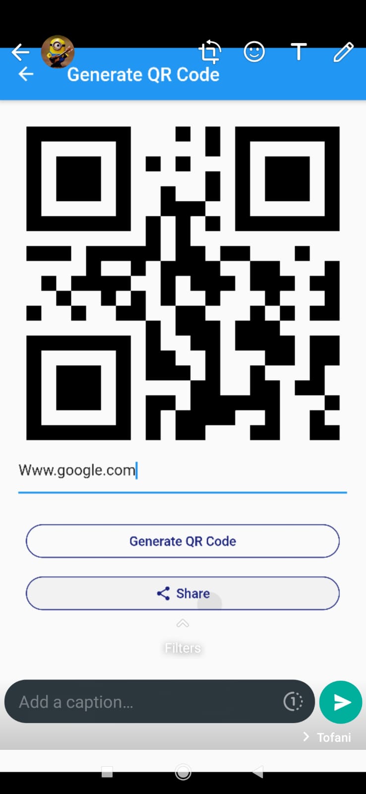QRCode Generator And QR Scanner With Flutter