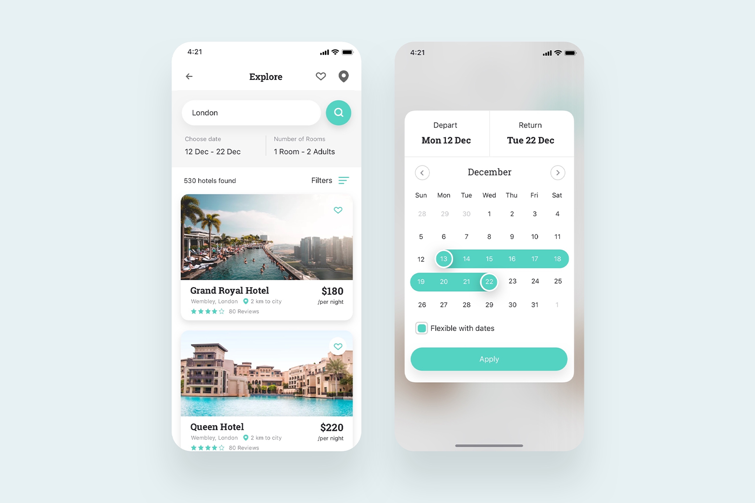 A Best And Free UI Templates Build With Flutter