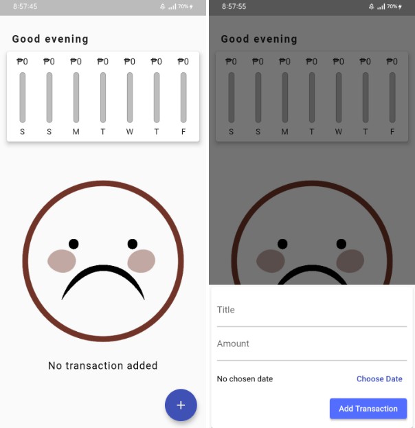 A Personal Expense App Built With Flutter
