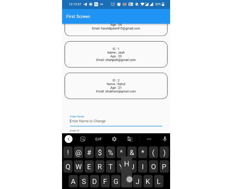 An app for State management using BLoC pattern in Flutter An app for State management using BLoC pattern in Flutter