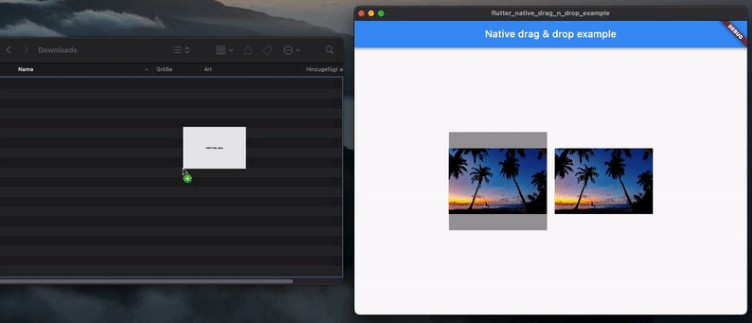A flutter plugin to support drag-out functionality on native platforms A flutter plugin to support drag-out functionality on native platforms