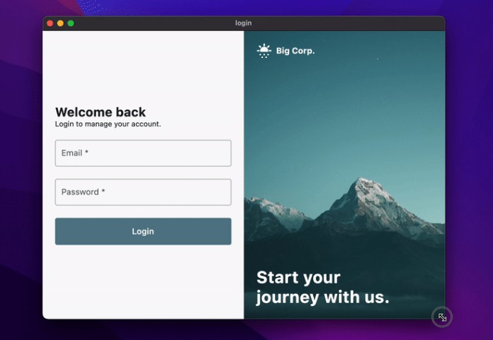 An adaptive login form built with Flutter An adaptive login form built with Flutter