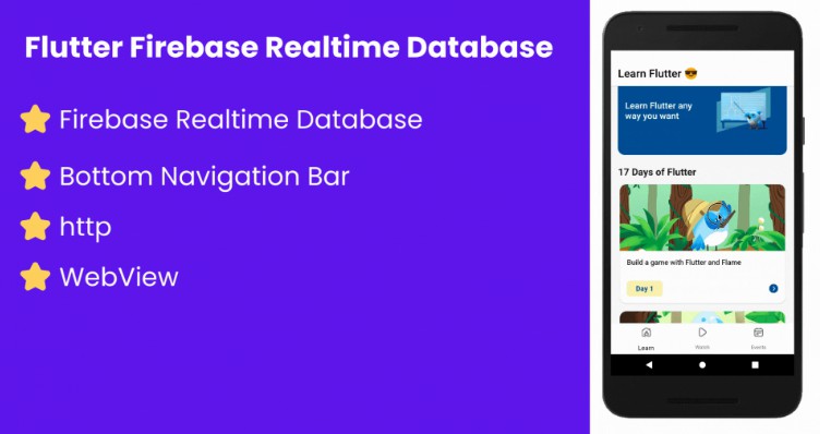 Flutter Firebase Realtime Database Flutter Firebase Realtime Database