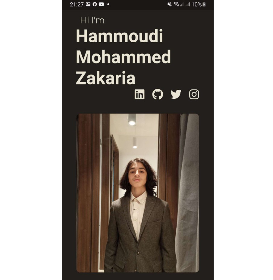 A Portfolio app made using Flutter for educational purposes A Portfolio app made using Flutter for educational purposes